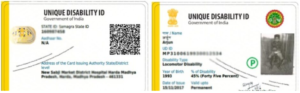 Unique Disability Identity Card (UDID Card) and Disability Certificate ...